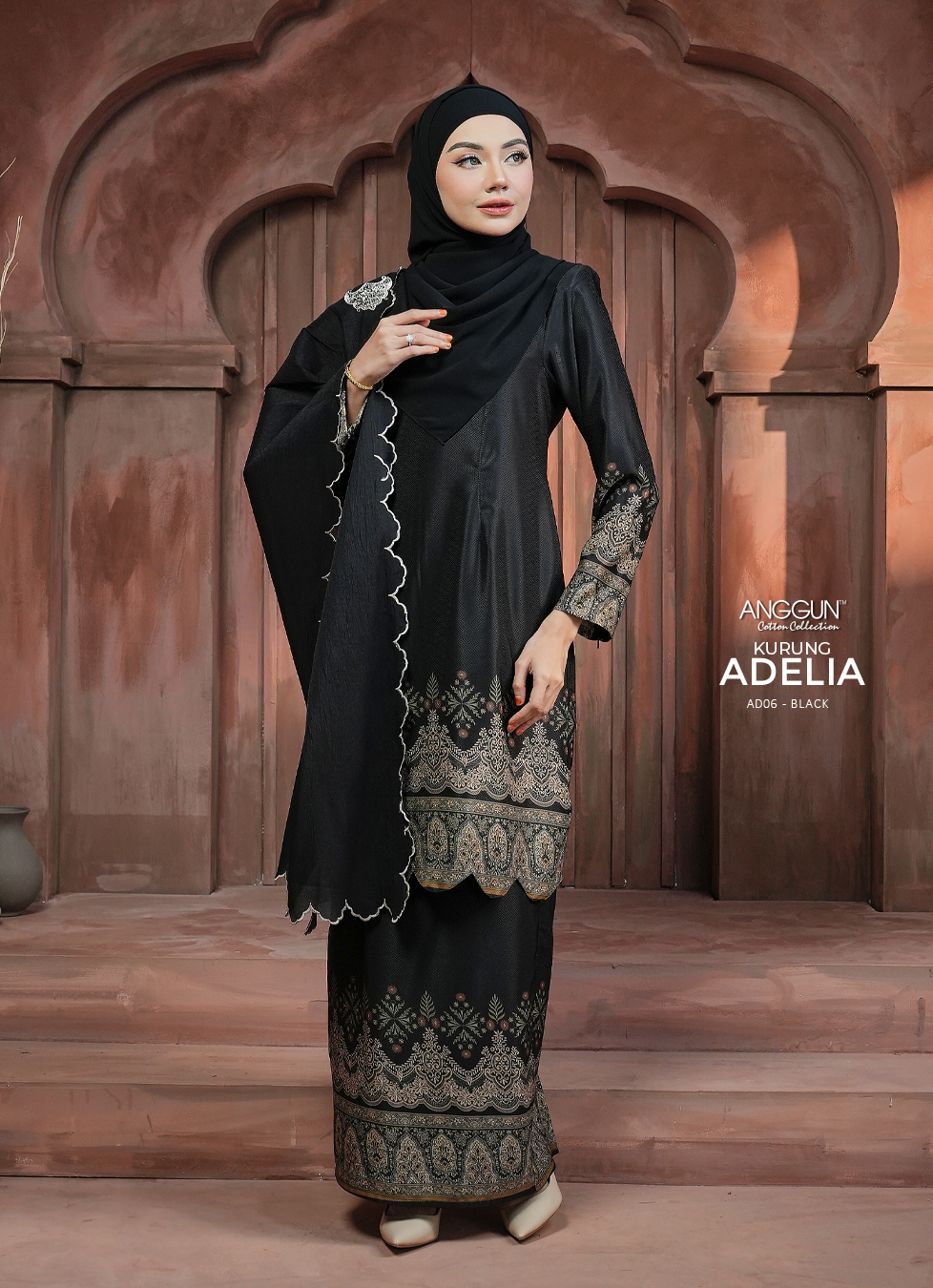 Anggun Cotton Collection | Baju Kurung Selembut Kapas | SEDONDON COLLECTION KURUNG ADELIA AD 06