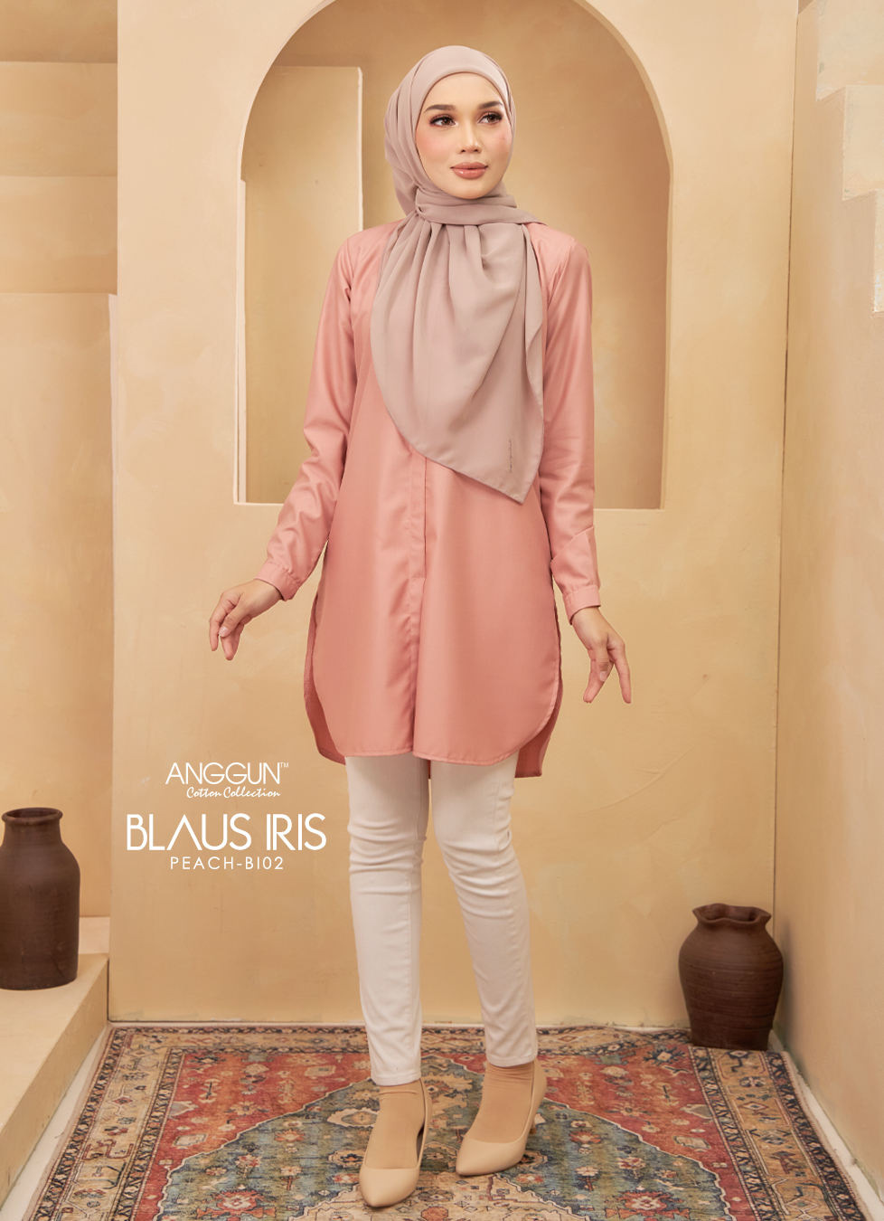 Anggun Cotton Collection | Baju Kurung Selembut Kapas | WAREHOUSE ...