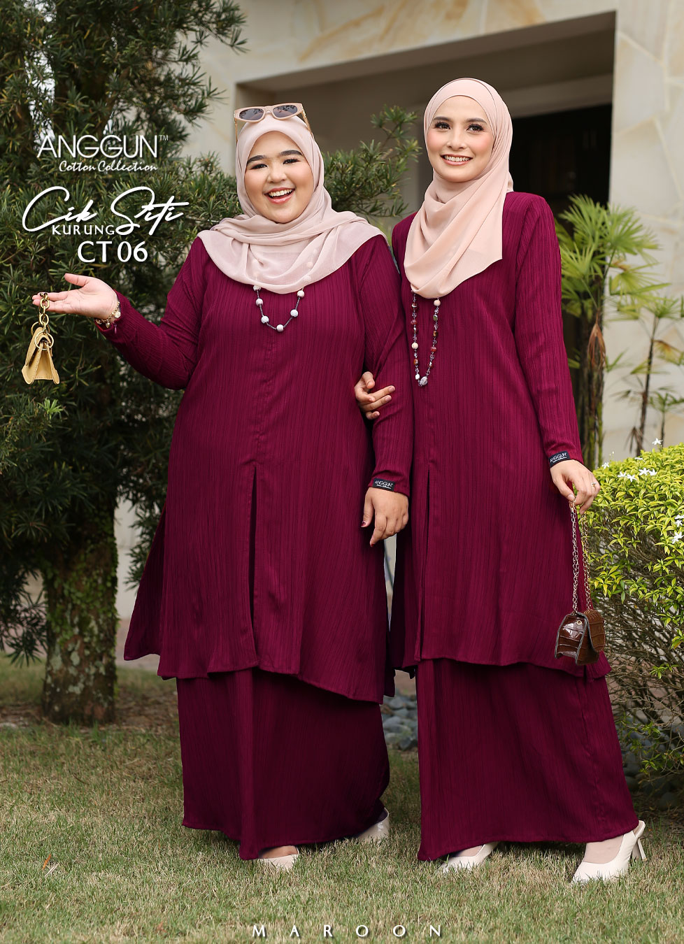 Anggun Cotton Collection | Baju Kurung Selembut Kapas | WAREHOUSE ...