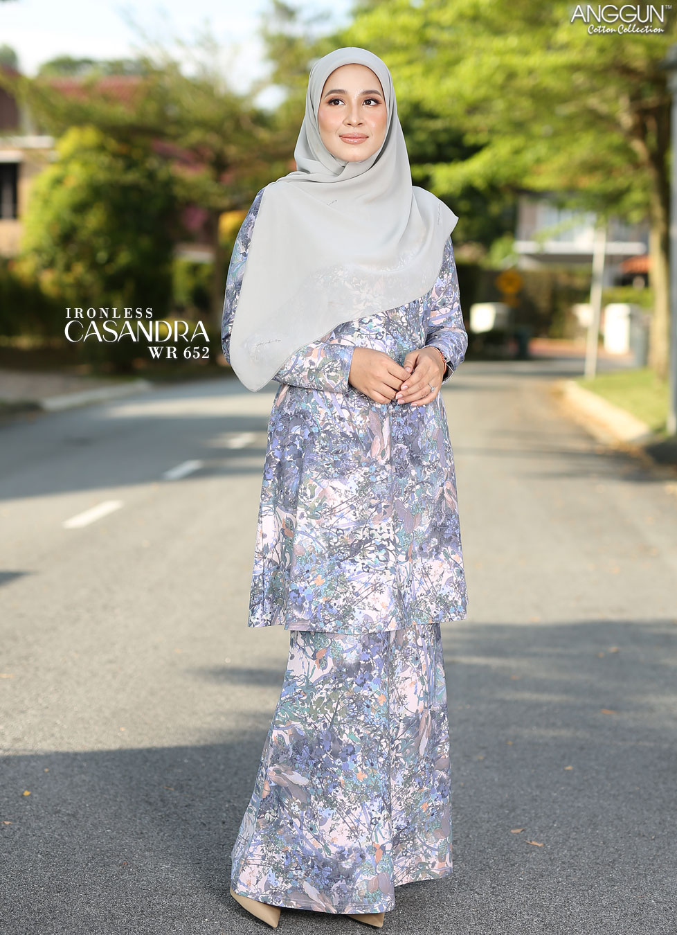 Anggun Cotton Collection | Baju Kurung Selembut Kapas | WAREHOUSE CHANSOON IRONLESS DEWASA ...