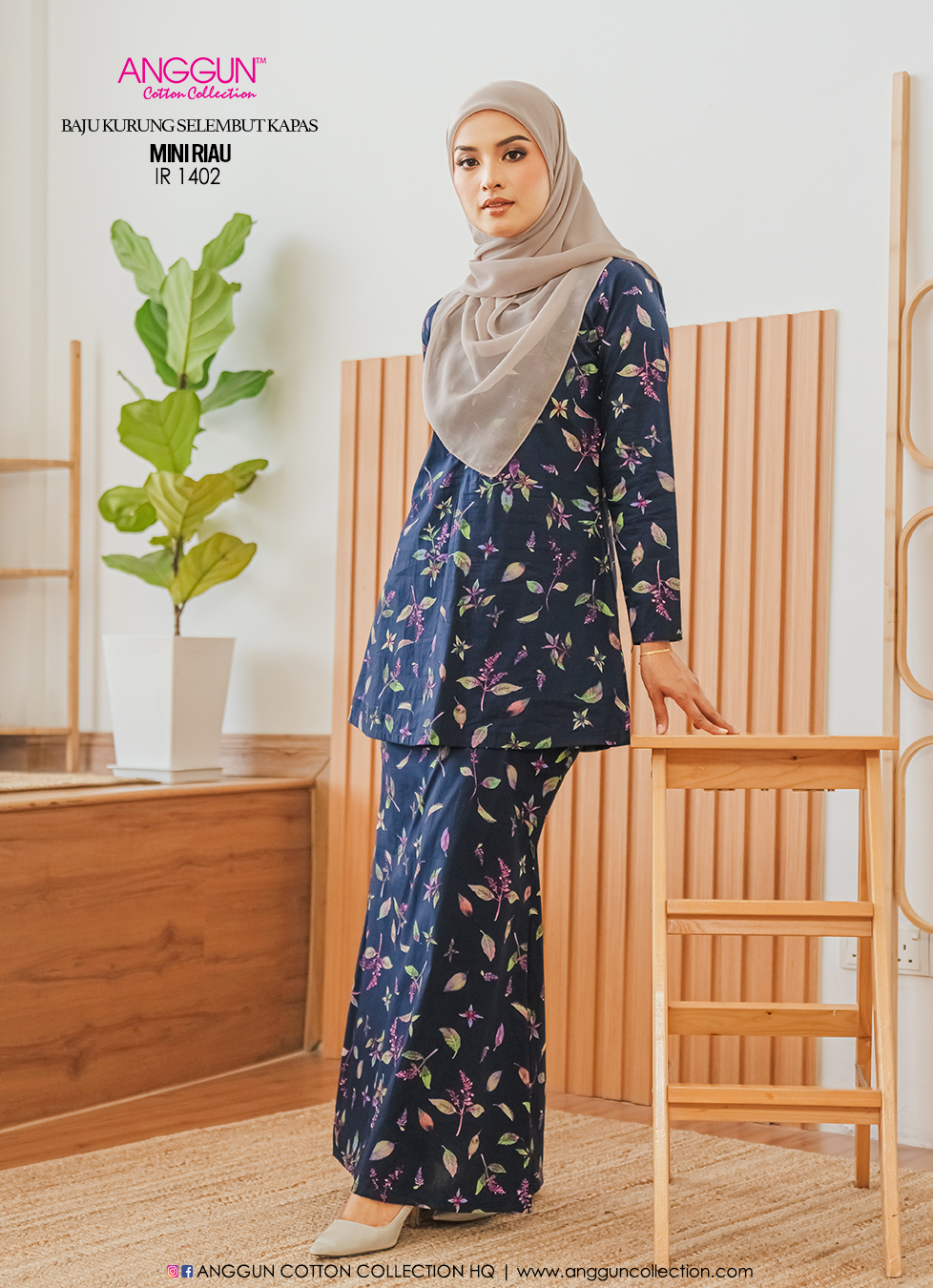 Anggun Cotton Collection | Baju Kurung Selembut Kapas | WAREHOUSE ...
