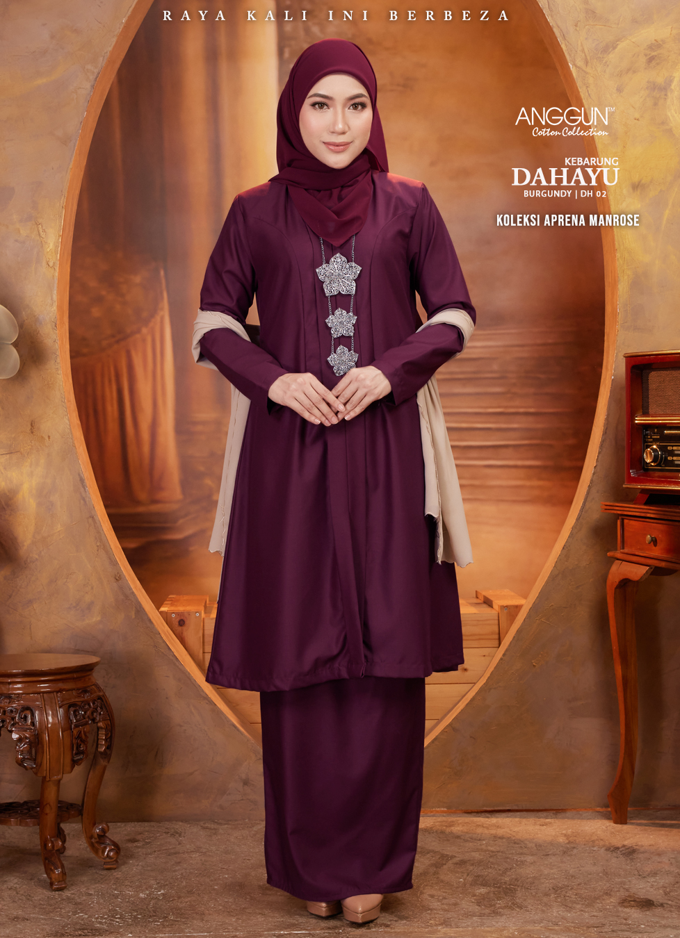 Anggun Cotton Collection | Baju Kurung Selembut Kapas | WAREHOUSE LAVENDER PLAIN COLLECTION ...