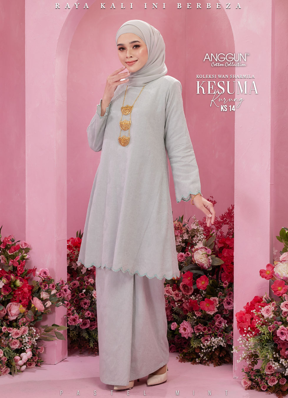 Anggun Cotton Collection | Baju Kurung Selembut Kapas | WOMEN COLLECTION PLAIN COLLECTION KURUNG ...