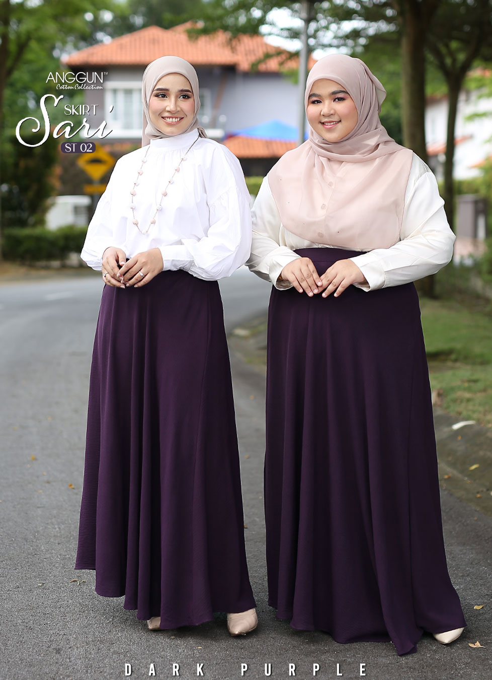 Anggun Cotton Collection | Baju Kurung Selembut Kapas | SKIRT ...