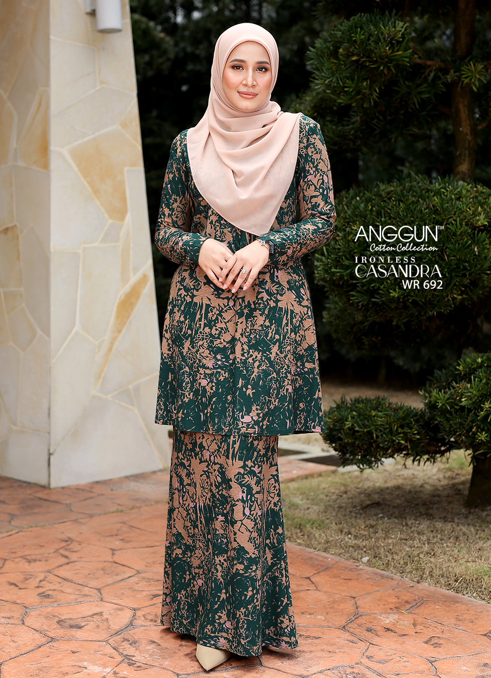 Anggun Cotton Collection | Baju Kurung Selembut Kapas | WAREHOUSE ...