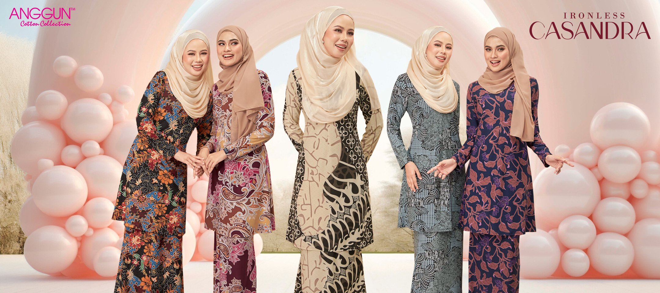 Anggun Cotton Collection | Baju Kurung Selembut Kapas