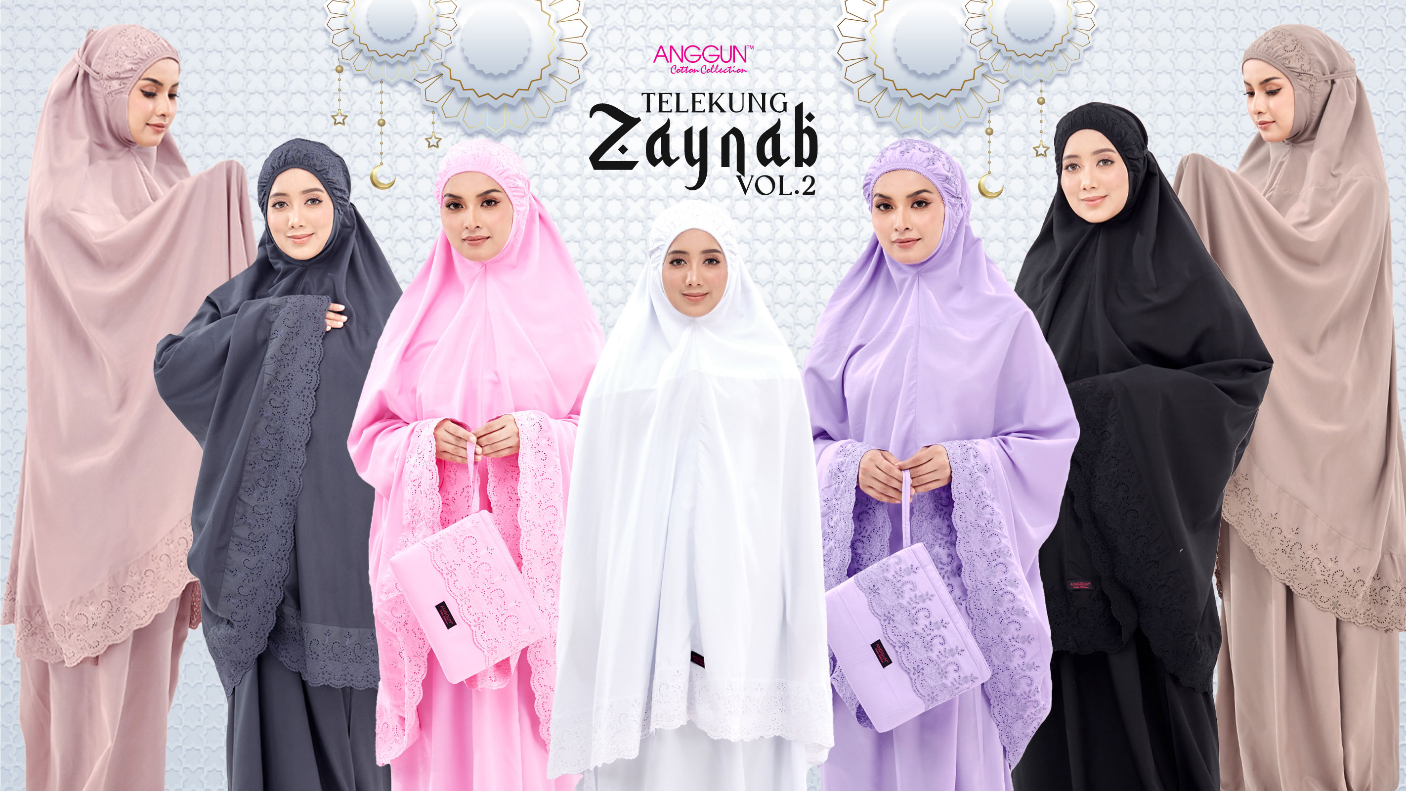 Anggun Cotton Collection | Baju Kurung Selembut Kapas