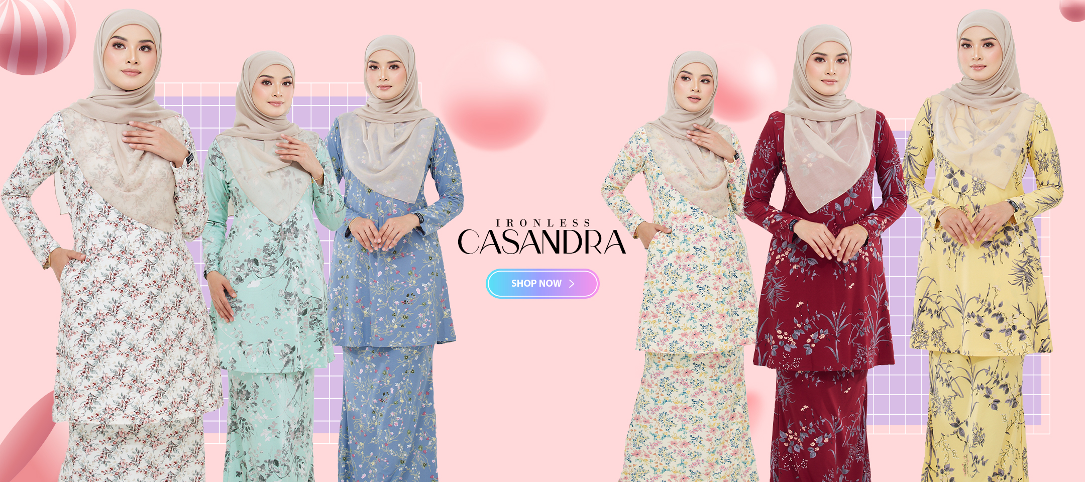 Anggun Cotton Collection | Baju Kurung Selembut Kapas