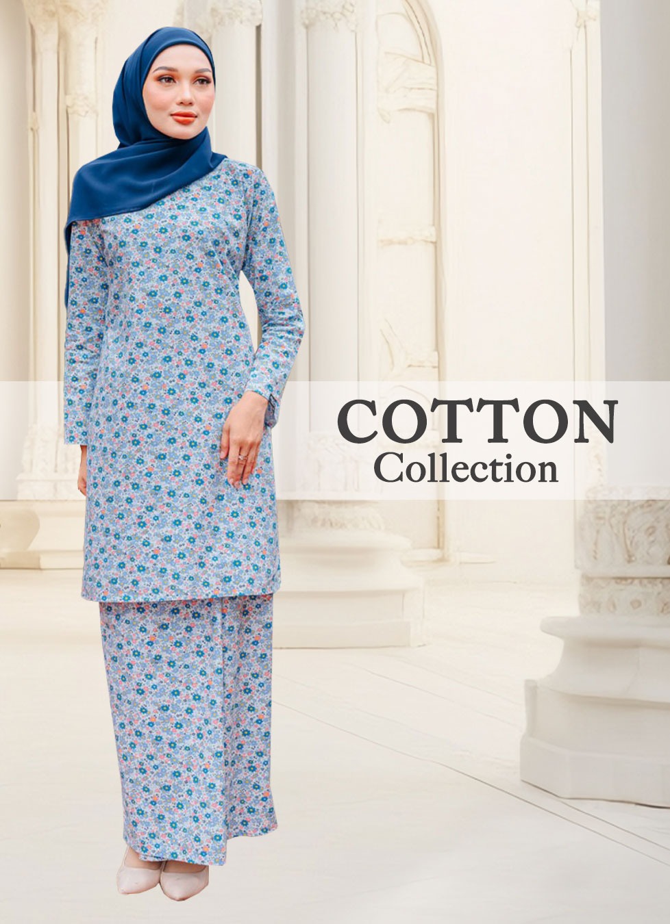 Anggun Cotton Collection | Baju Kurung Selembut Kapas