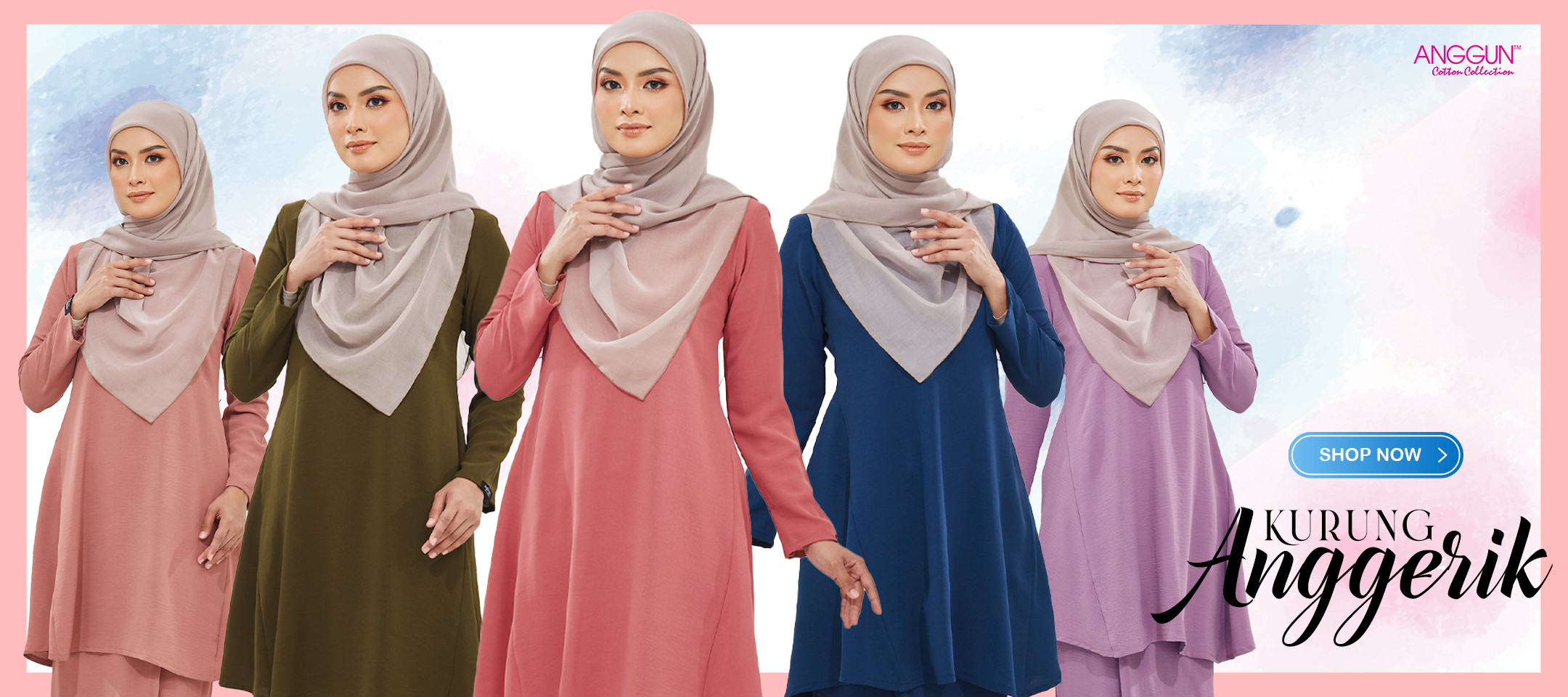 Anggun Cotton Collection | Baju Kurung Selembut Kapas