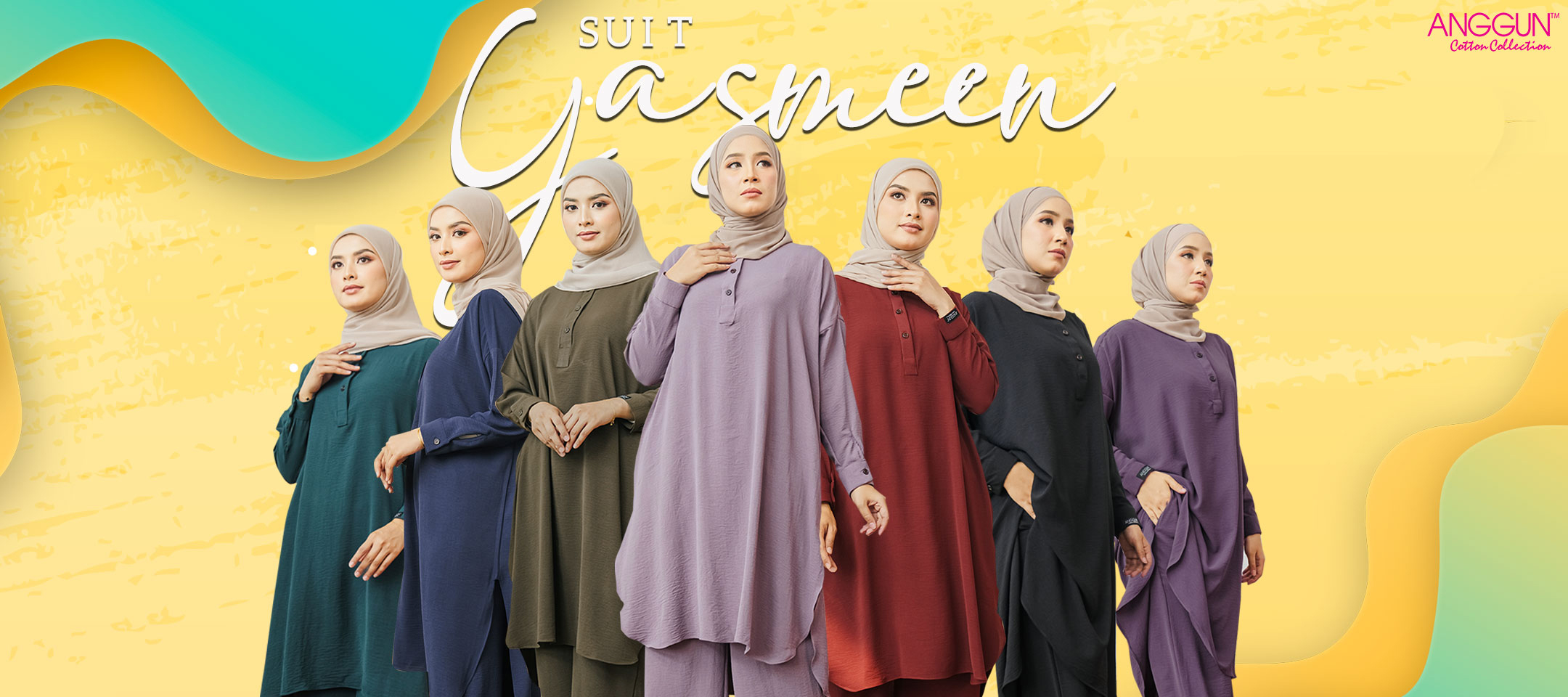Anggun Cotton Collection | Baju Kurung Selembut Kapas