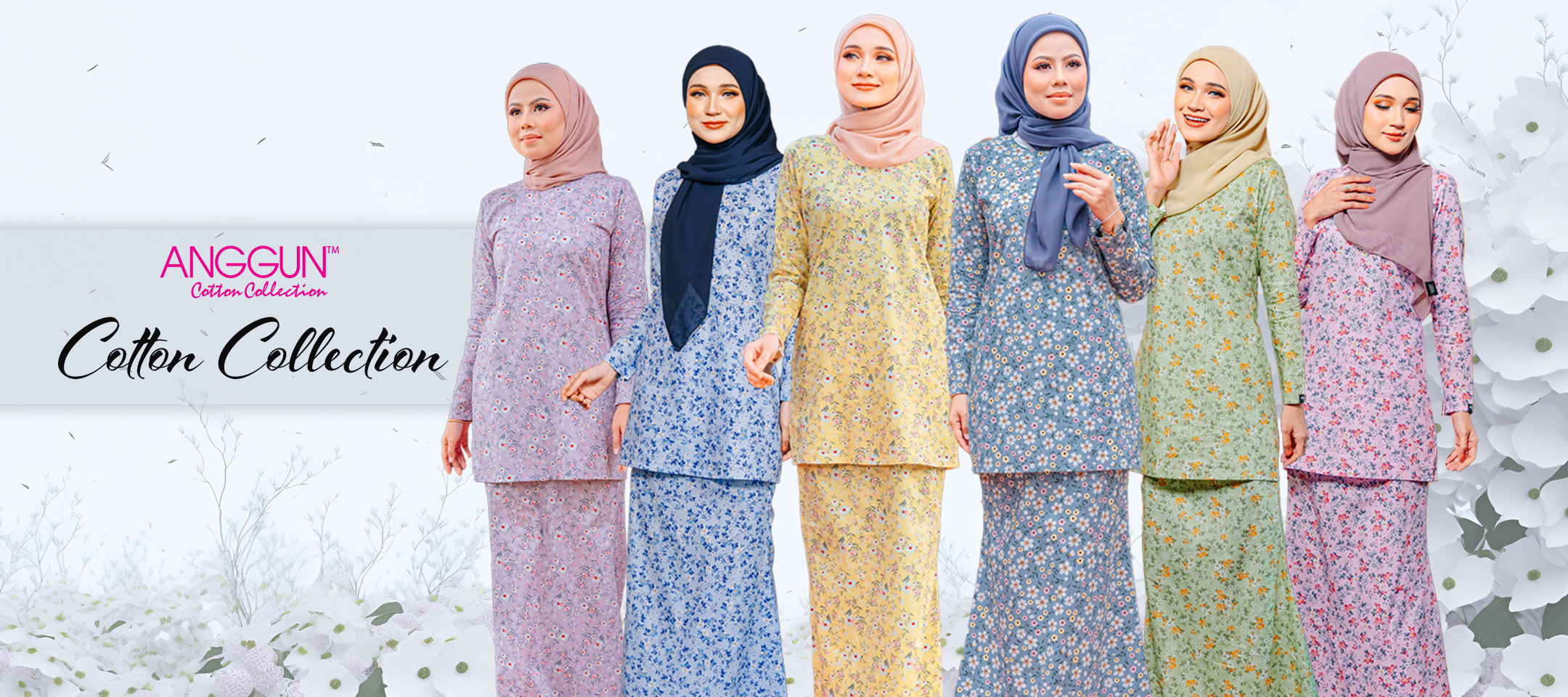 Anggun Cotton Collection | Baju Kurung Selembut Kapas