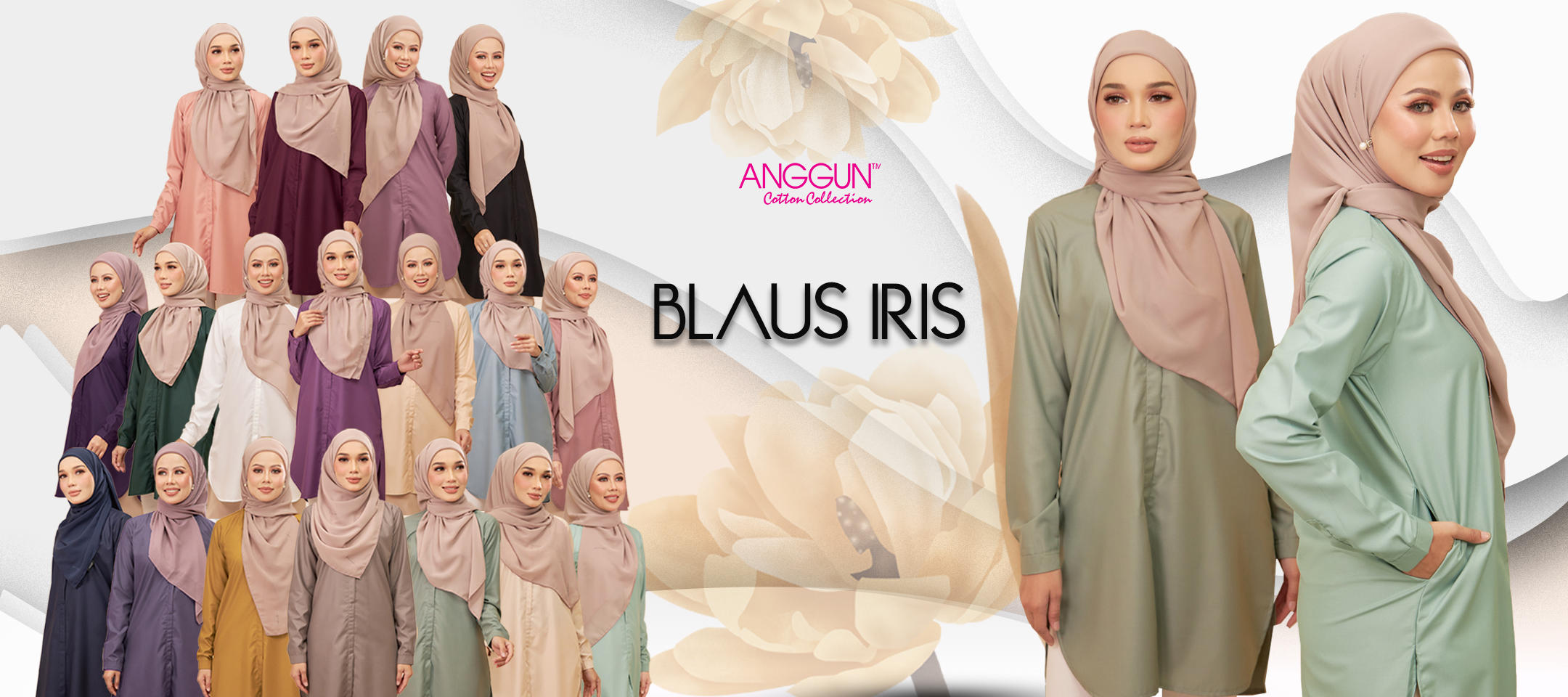 Anggun Cotton Collection | Baju Kurung Selembut Kapas