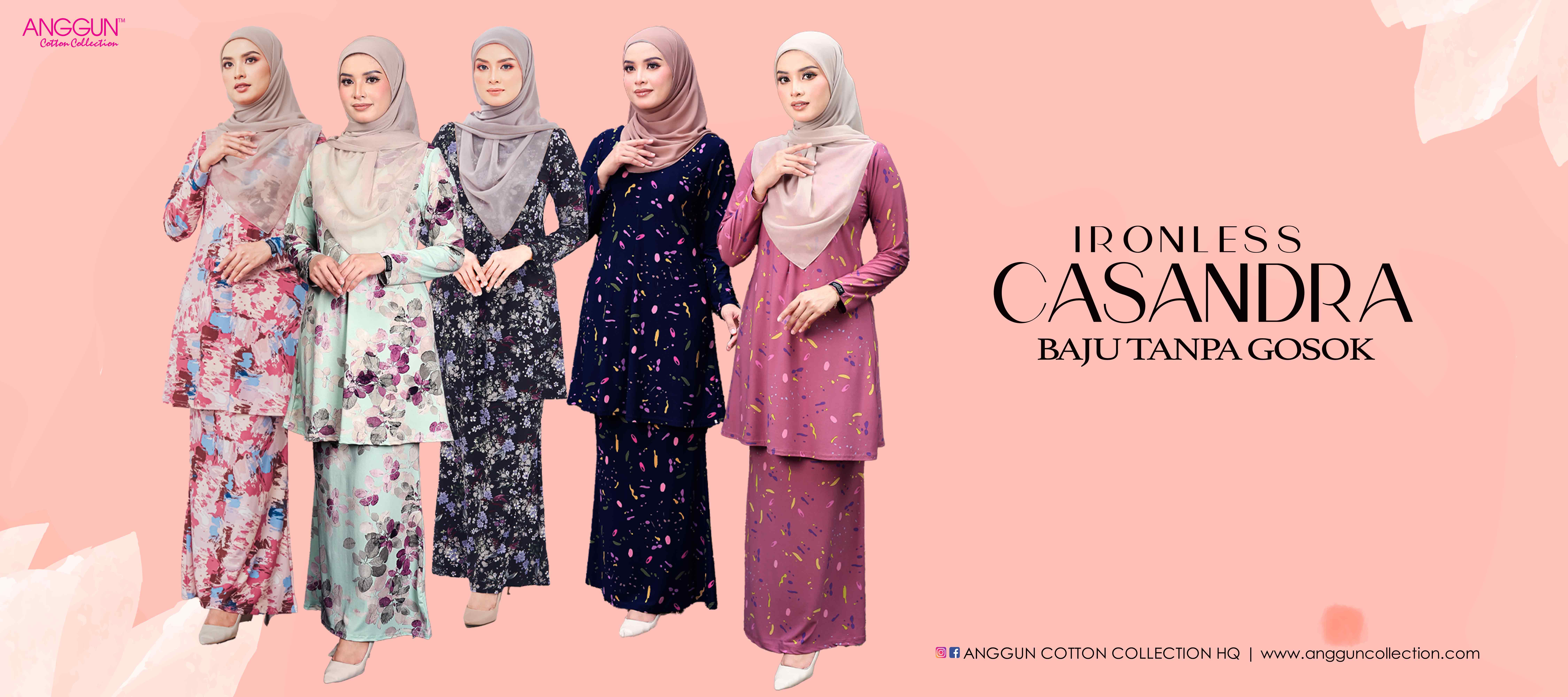 Anggun Cotton Collection | Baju Kurung Selembut Kapas