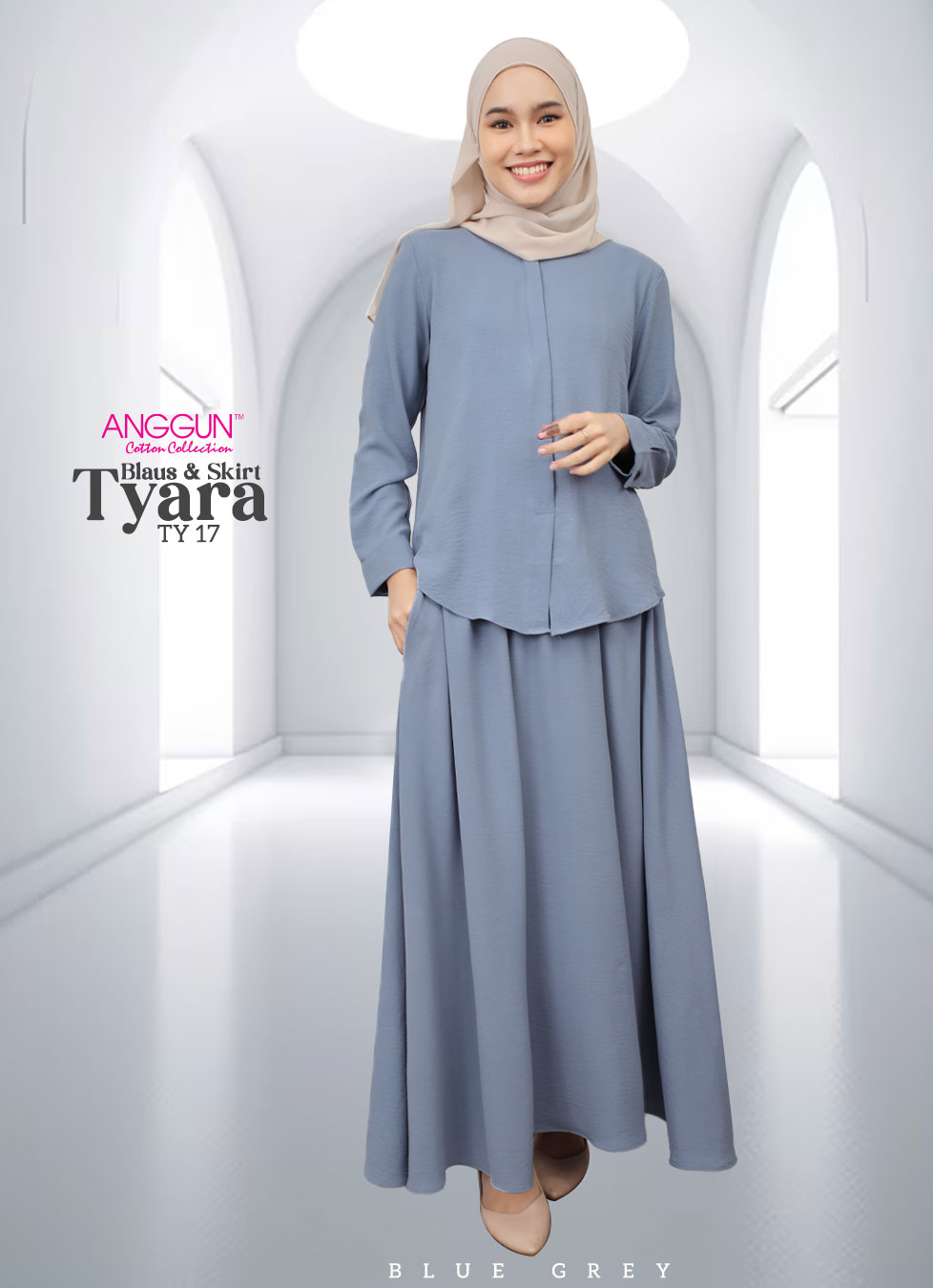 Anggun Cotton Collection | Baju Kurung Selembut Kapas | WAREHOUSE ...