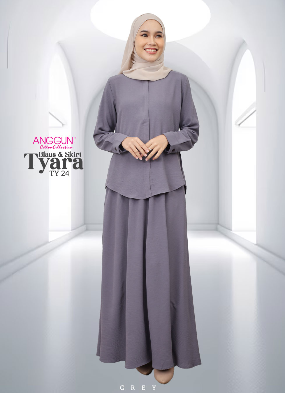 Anggun Cotton Collection | Baju Kurung Selembut Kapas | WAREHOUSE ...